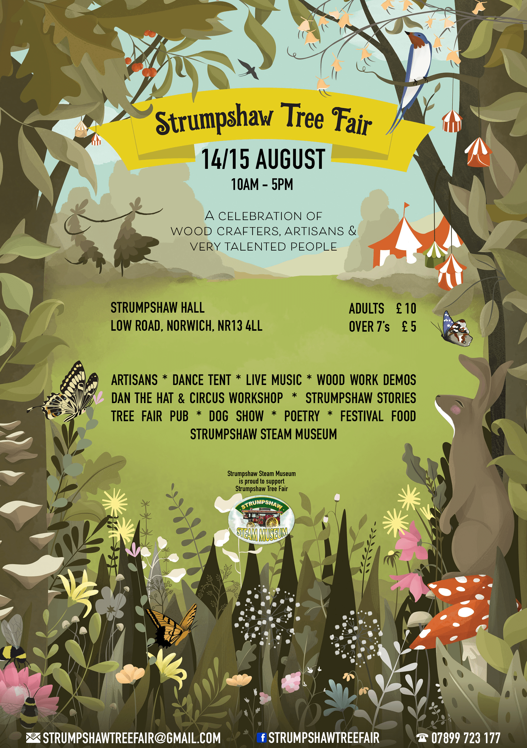 Events at Strumpshaw Hall