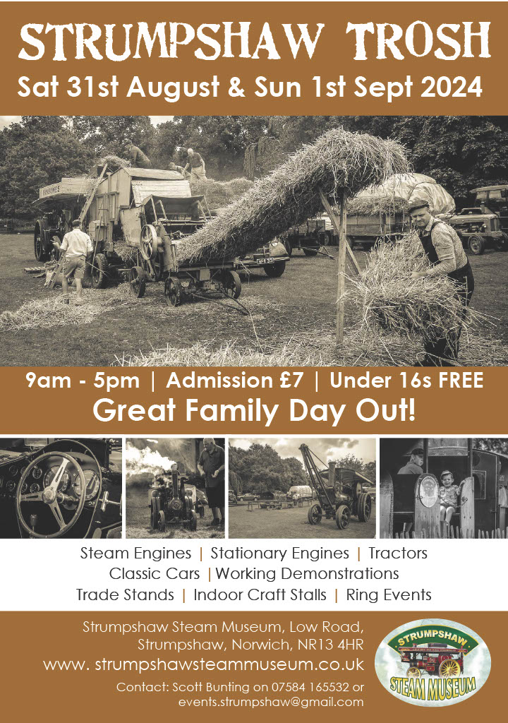 Events at Strumpshaw Steam Museum